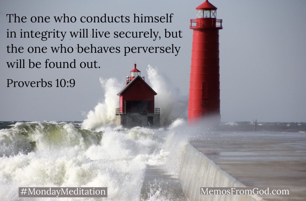 Walk in Integrity – Memos from God